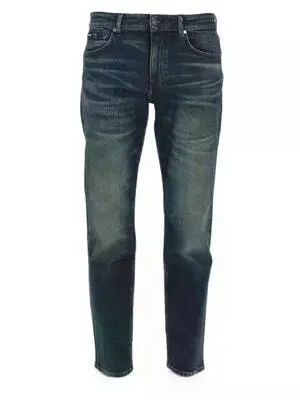 BOSS Faded Whiskered Jeans