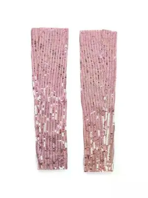 Dsquared2 Sequin-embellished Arm Warmers - Pink