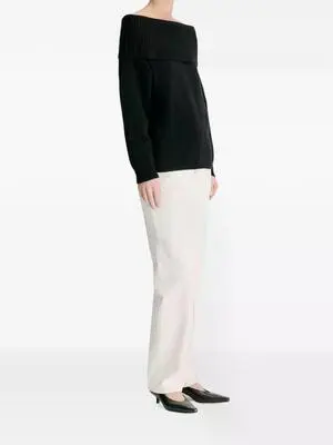 Loulou De Saison Sibyl Off-the-shoulder Sweater