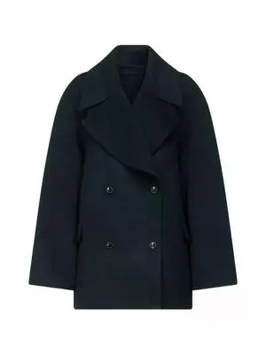 Loulou De Saison Double-breasted Notch-lapel Jacket - Blue