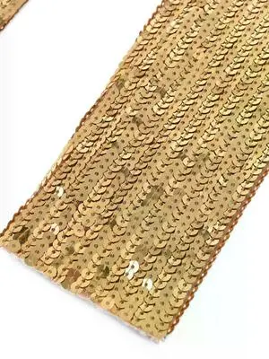 Dsquared2 Sequin-embellished Sleeves - Gold