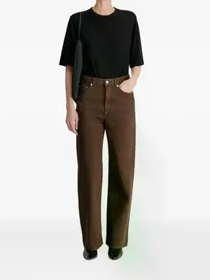Loulou De Saison Mico Low-rise Wide-leg Jeans