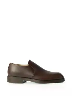 LEMAIRE Formal Loafers In Shiny Leather - Brown