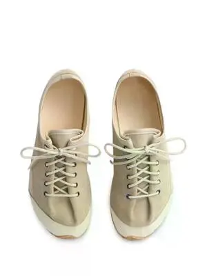 LEMAIRE Gummy Grips Sneakers In Mixed Leathers