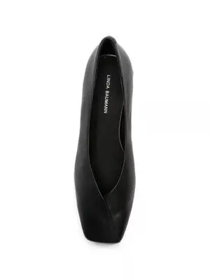 LINDA BAUMANN Square-toe Block-heel Pumps