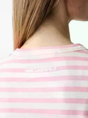 Karl Lagerfeld Long Sleeve Striped T-shirt