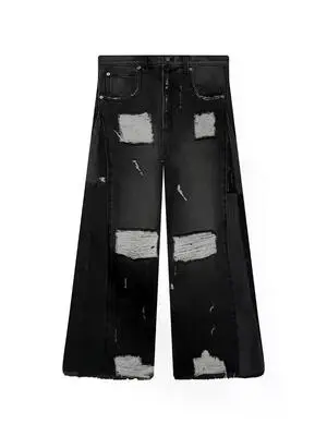 Astrum Legacy Distressed-effect Jeans - Black