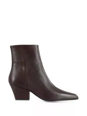 Paris Texas Jane Pointed-toe Ankle Boots - Brown