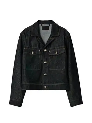 LEMAIRE Trucker Jacket In Slate Denim