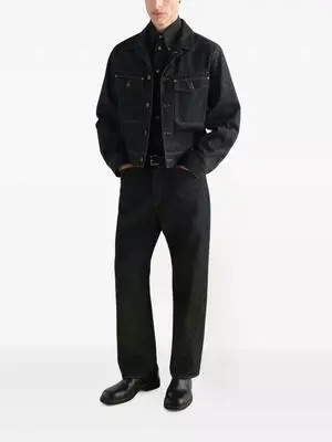 LEMAIRE Trucker Jacket In Slate Denim