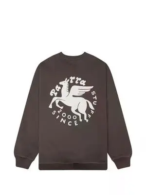 PARRA Since 2000" Pegasus Print Crewneck Sweatshirt