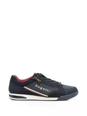 BUGATTI Logo-print Zip-detail Sneakers - Blue