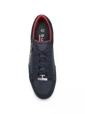 BUGATTI Logo Print Zip Detail Sneakers