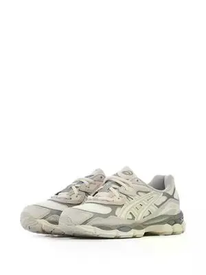 Asics Panelled Leather Sneakers