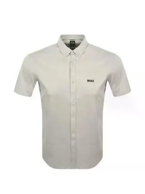 BOSS Motion Logo-print Button-down Shirt