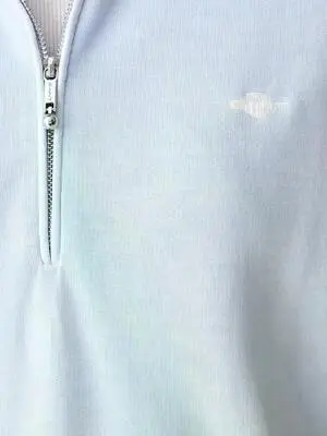 Gant Quarter-zip Logo Embroidered Sweater