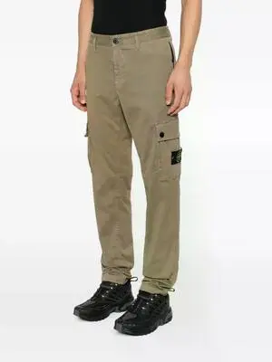 Stone Island Logo-patch Trousers