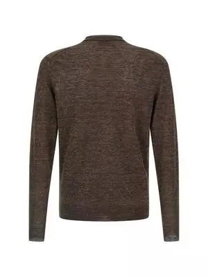RIVIERA Mélange Knit V-neck Cardigan