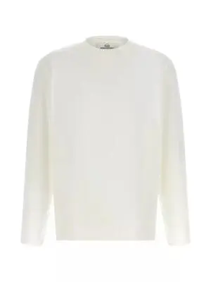 RIVIERA Long-sleeve Crew-neck T-shirt - White