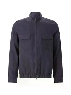 Herno Zip-up Linen Jacket