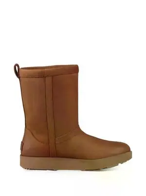 UGG Classic Short Ii Leather Boots - Brown