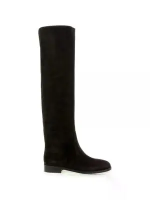 GIANVITO ROSSI Zayne Suede Boots - Brown