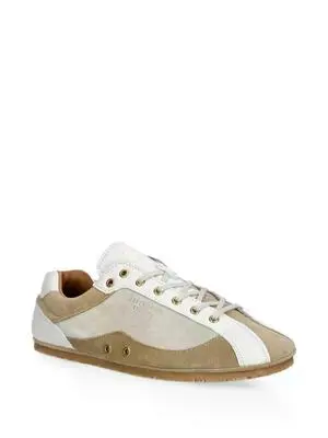 SUMMERY COPENHAGEN Leather Panelled Sneakers