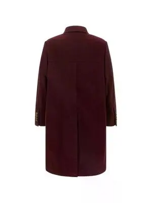 Brunello Cucinelli Double-breasted Coat - Red