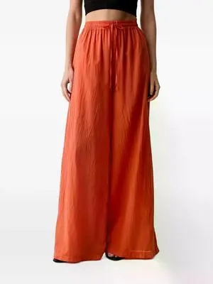 VICOLO Drawstring Wide-leg Trousers