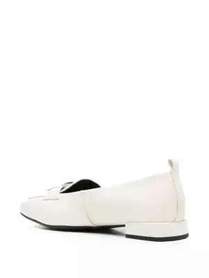 SERGIO MORETTI FIRENZE Square-toe Loafers - Neutrals