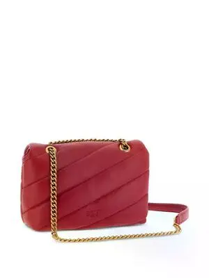 Pinko Mini Love Puff Shoulder Bag - Red