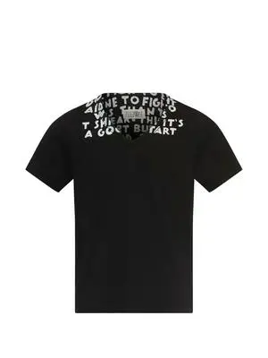 MAISON MARGIELA Sida-print T-shirt - Black