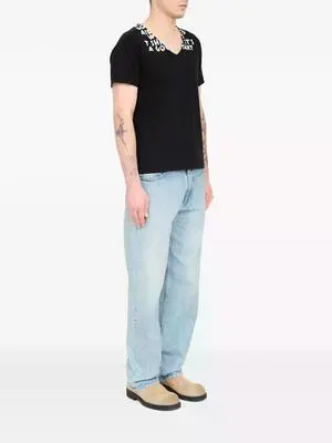 MAISON MARGIELA Sida-print T-shirt - Black