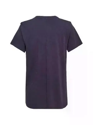 Rag & Bone Crew-neck Cotton T-shirt - Blue
