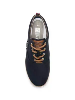 BUGATTI Logo Plaque Lace-up Sneakers