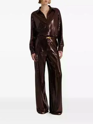 Alberta Ferretti Sequin Shirt