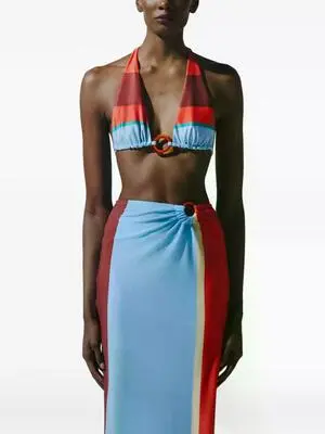 BAOBAB Helena Ring-detail Triangle Bikini Top