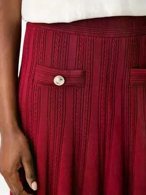 Guess Button-detail Mini Skirt