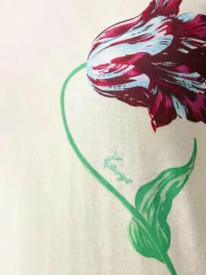 Kenzo Floral Intarsia Knit Sweater