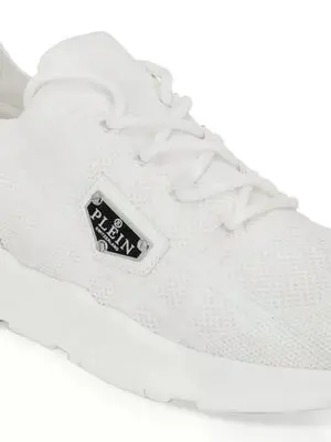 Philipp Plein Runner Sock Triangle-plaque Sneakers
