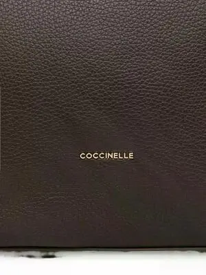 COCCINELLE Nory Grained-leather Tote Bag