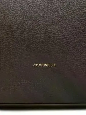 COCCINELLE Nory Grained-leather Tote Bag