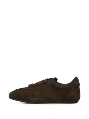 Dolce & Gabbana Suede Logo-appliqué Lace-up Sneakers