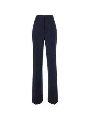 Max Mara Pinstripe-pattern Trousers - Blue