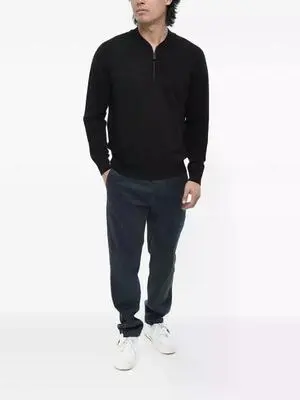 PAOLO PECORA Half-zip Wool Sweater