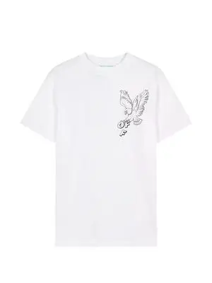Off-White Eagle-print T-shirt - White