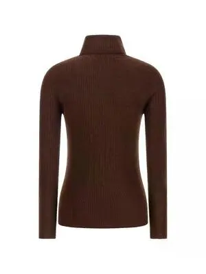 Fabiana Filippi Ribbed Knit Turtleneck Sweater
