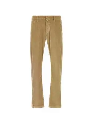 Jacob Cohen Bobby Corduroy Chino Trousers - Neutrals