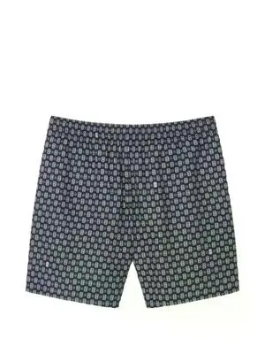 Lacoste Tennis Print Shorts - Blue