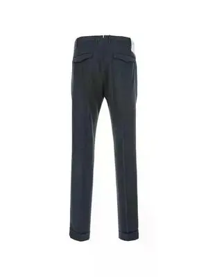 PT TORINO Tailored Trousers With Turn-up Cuffs